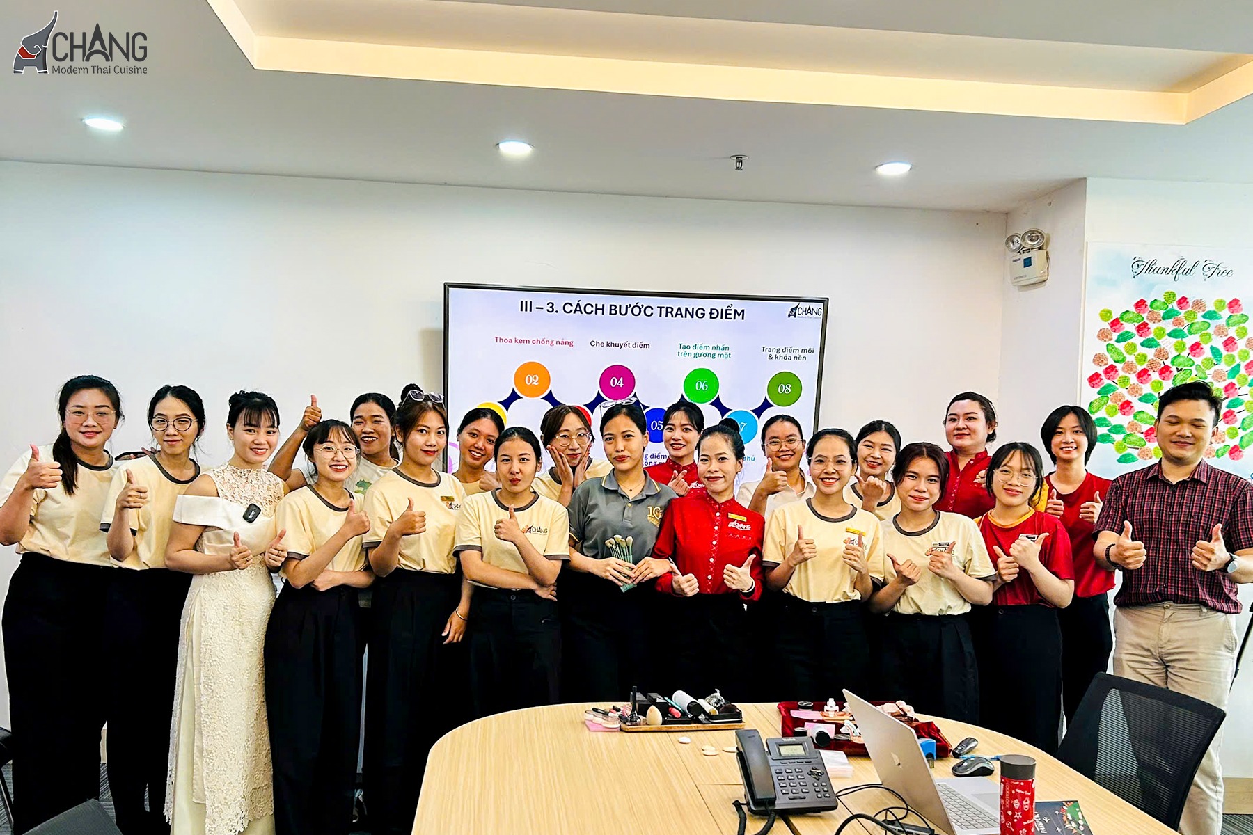 Khóa học “Hướng dẫn Trang điểm” tại Chang - Modern Thai Cuisine - QSR ...